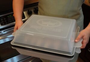 Plastic Batter Box with Sifter (11" x 13") - Metal Fusion, Inc.