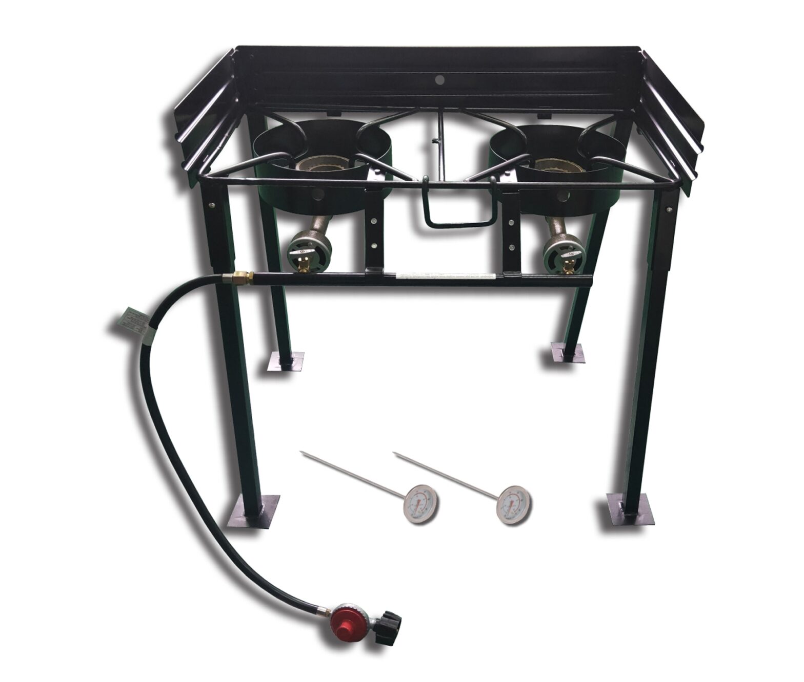 Heavy Duty Double Burner Outdoor Cooker - Metal Fusion, Inc.