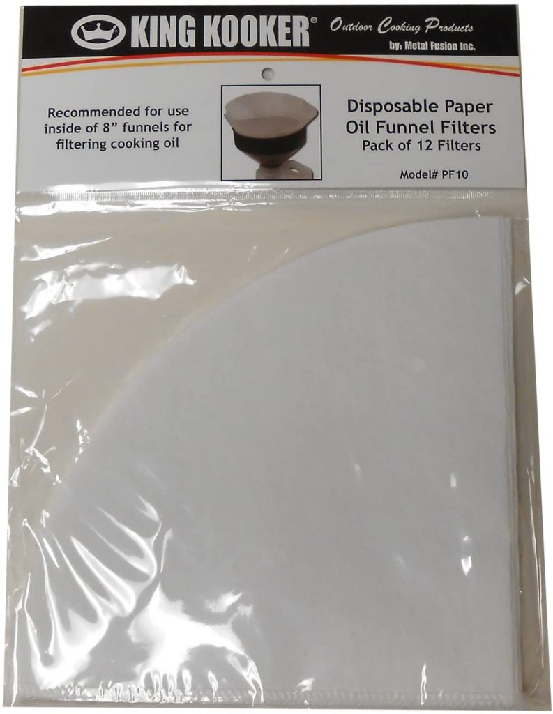 Disposable Paper Oil Funnel Filters - 12 Pack - Metal Fusion, Inc.
